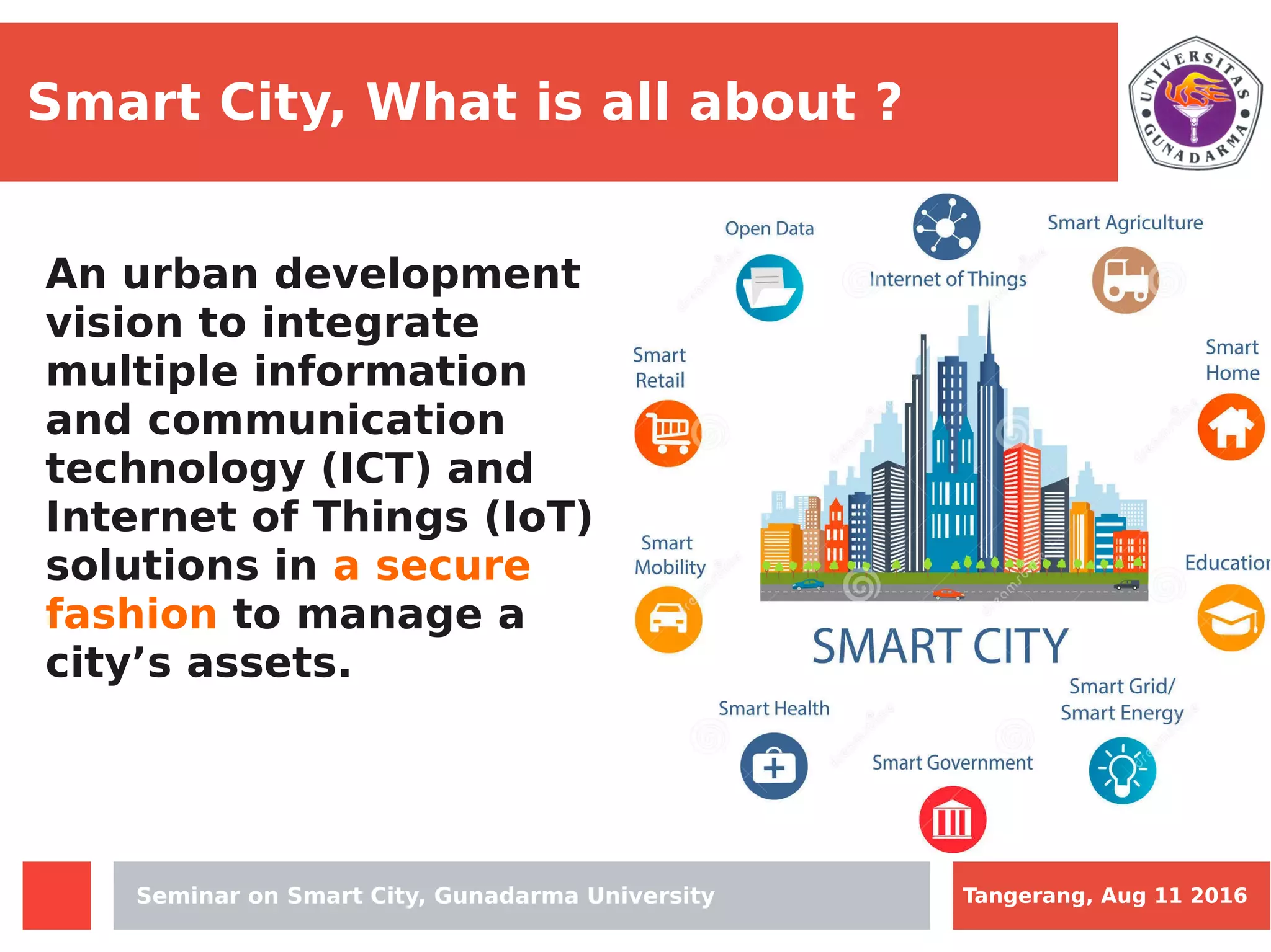 Cyber Security Challenges in Building Smartcity (Presented in 2016) | PDF