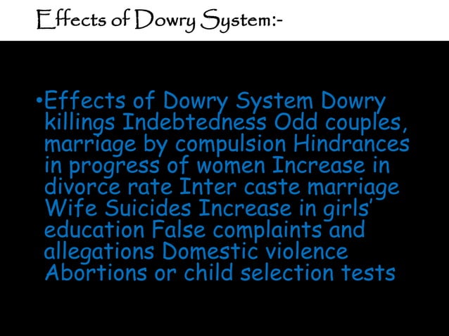 Dowry System .ppt