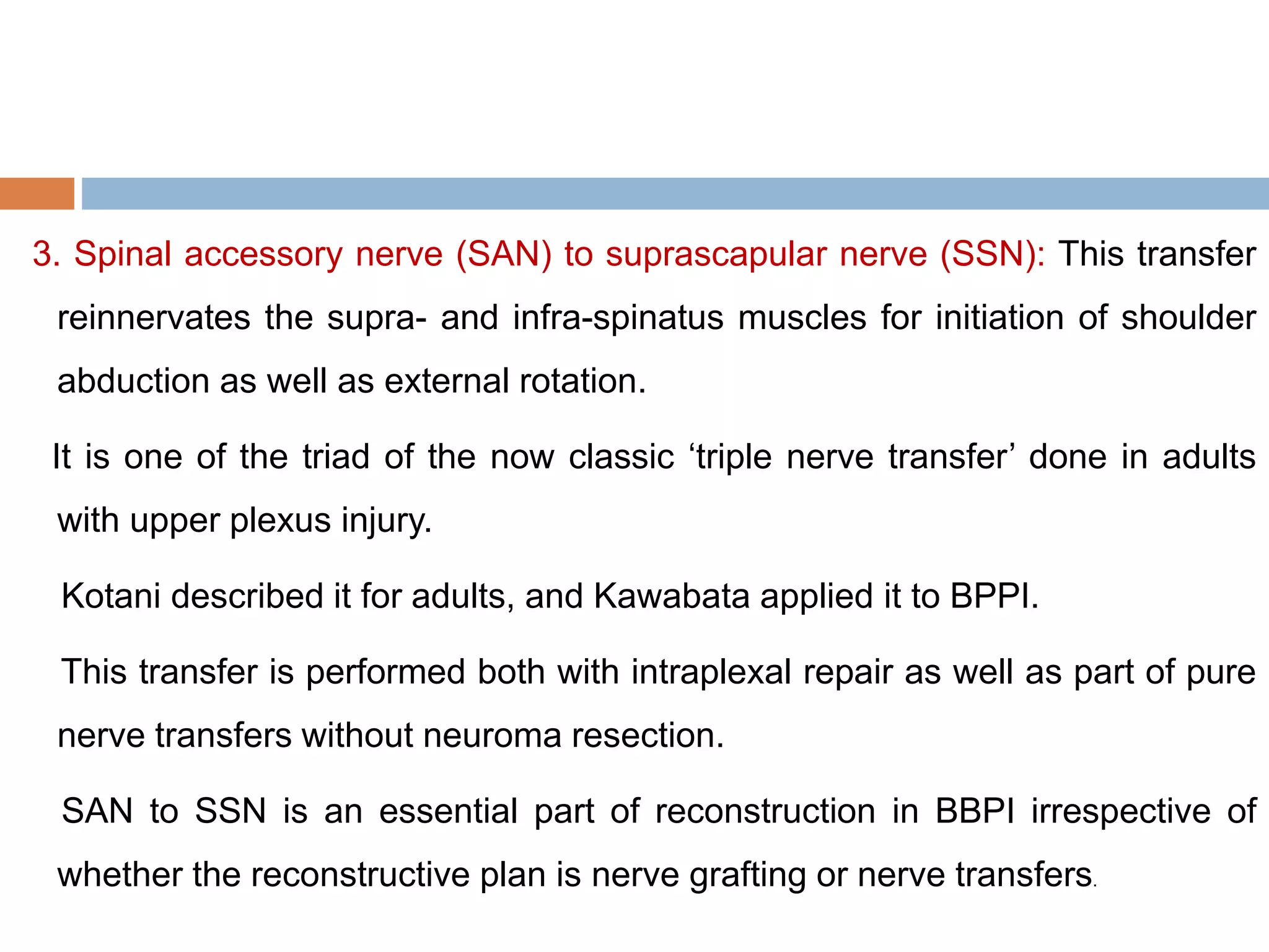 Birth Brachial Plexus Palsy. & Split Weld Technique for Nerve Repair | PPTX