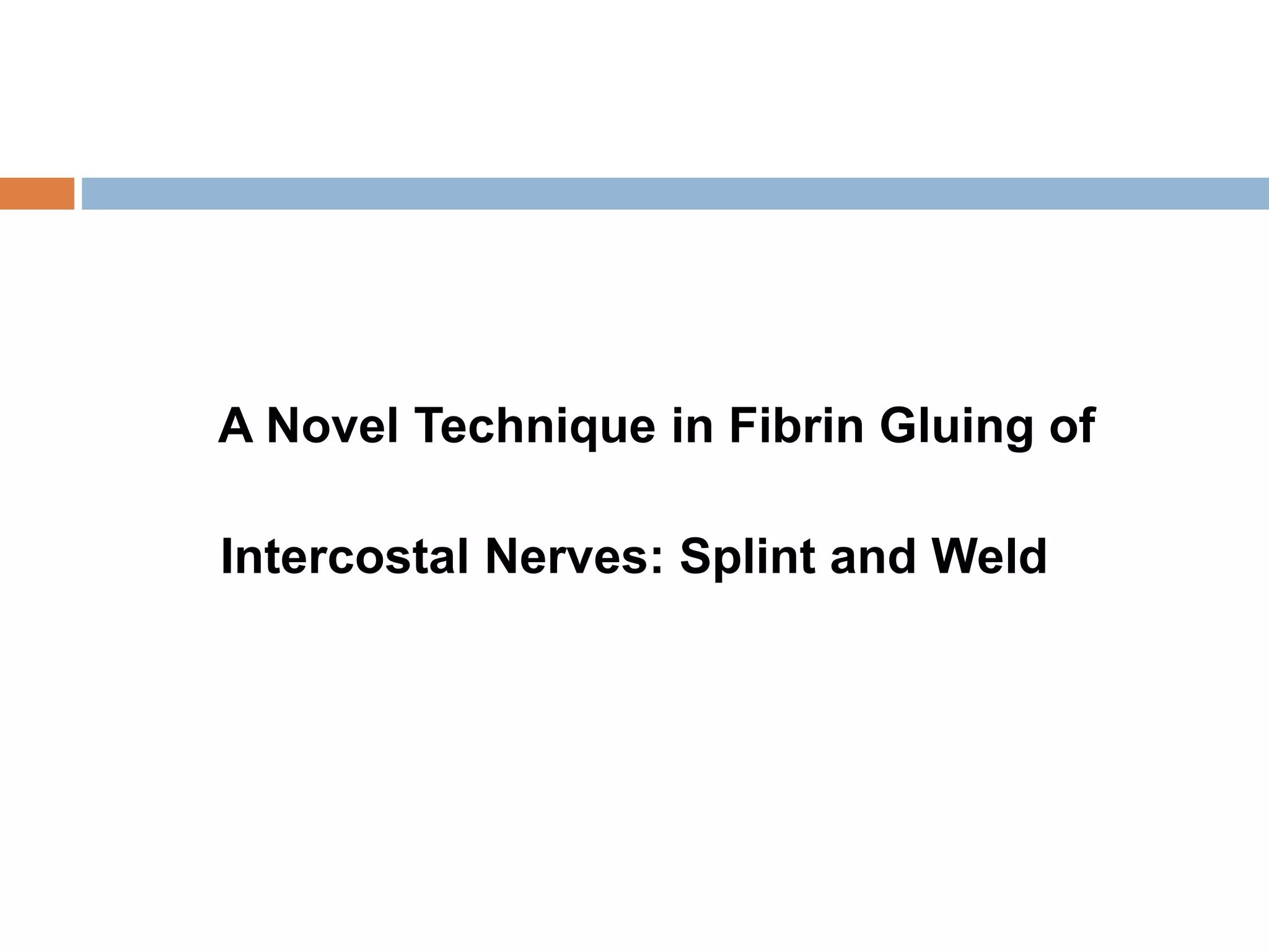 Birth Brachial Plexus Palsy. & Split Weld Technique for Nerve Repair | PPT