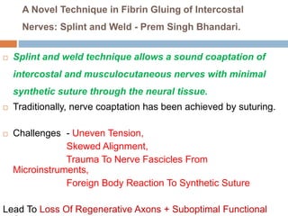 Birth Brachial Plexus Palsy. & Split Weld Technique for Nerve Repair | PPTX