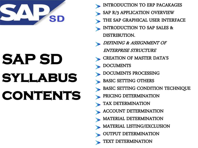 SAP SD module | PPTX