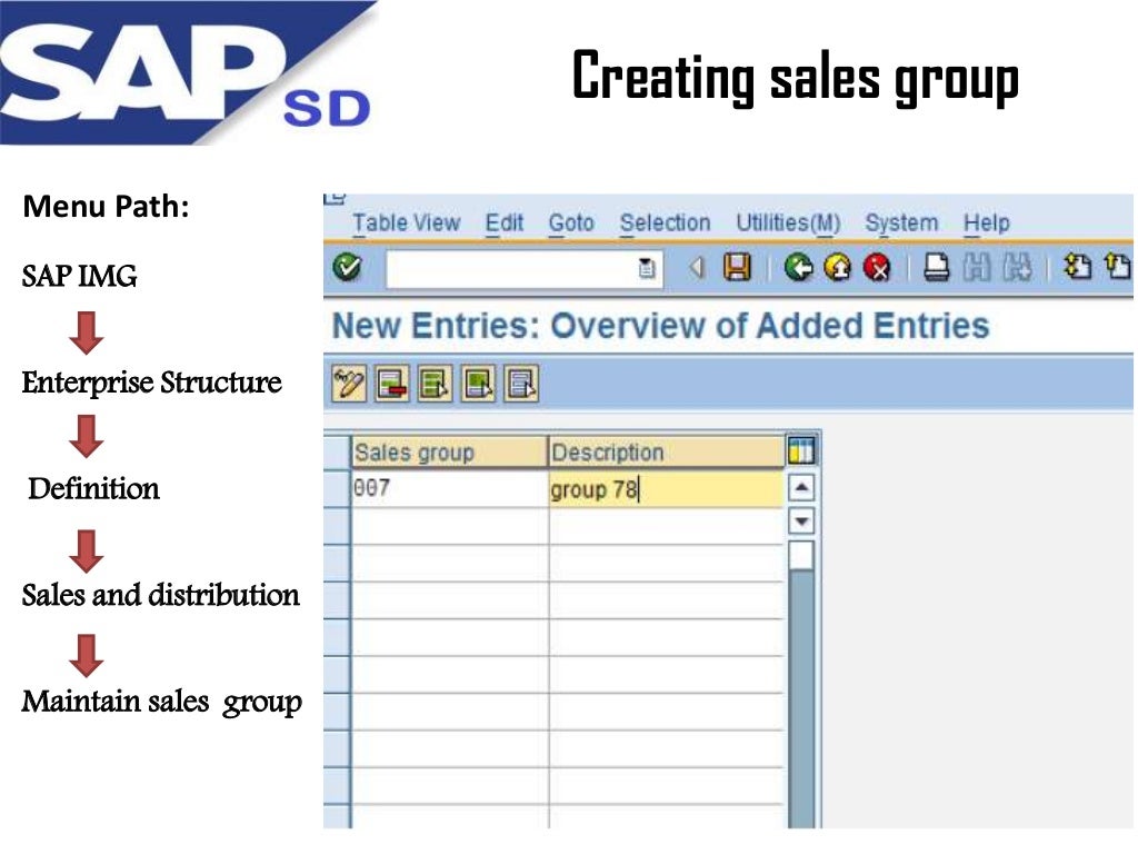 SAP SD module