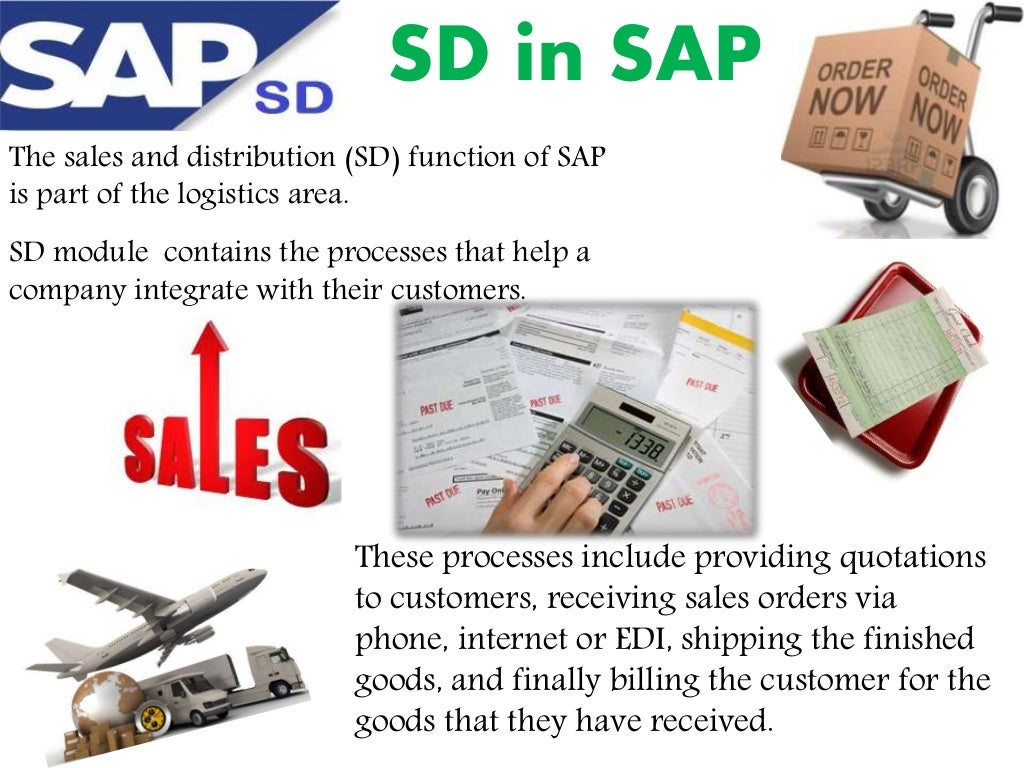 SAP SD module
