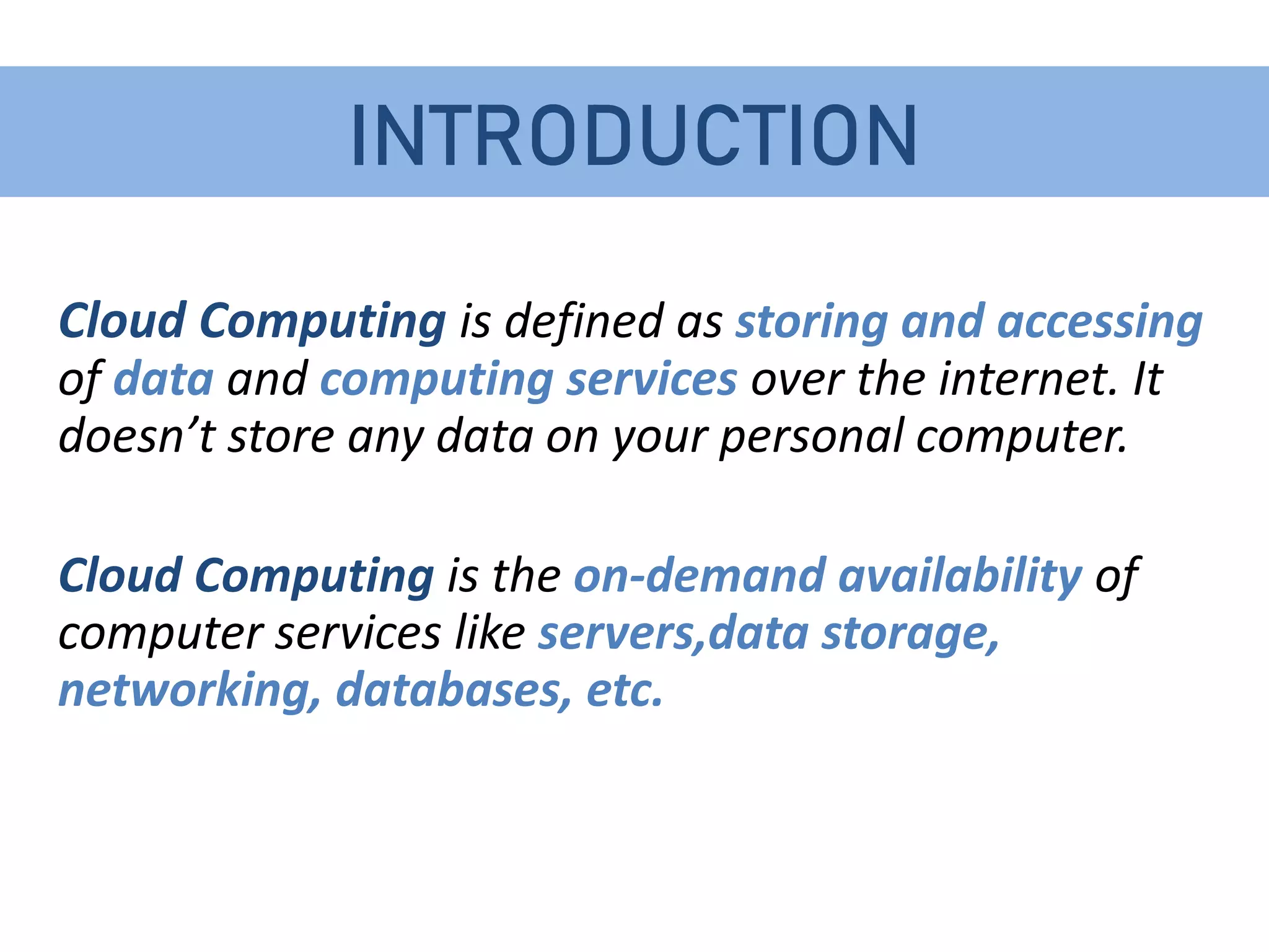 Cloud Computing | PPTX