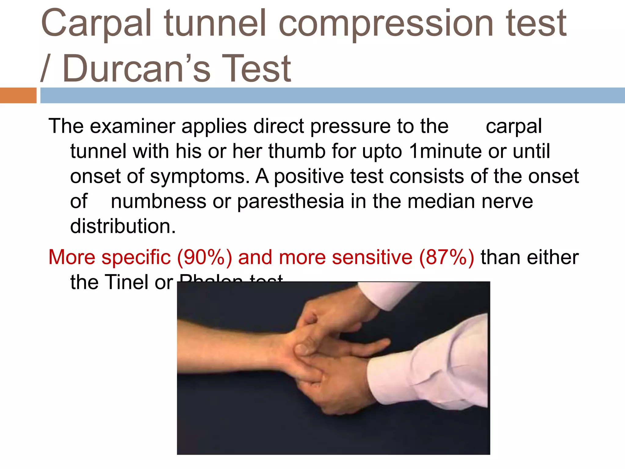 carpal tunnel syndrome - hand surgery | PPT