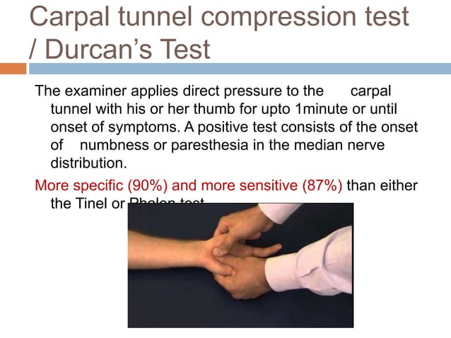 carpal tunnel syndrome - hand surgery | PPT