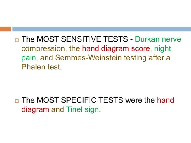 carpal tunnel syndrome - hand surgery | PPT