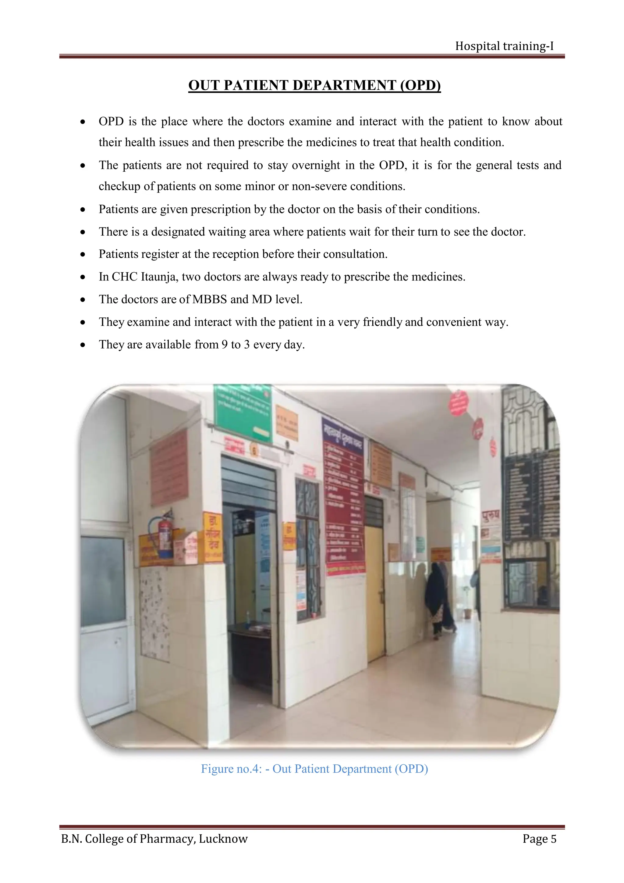 Hospital Training Report- AKTU Hospital Training Report | DOCX