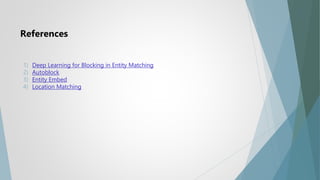 [DSC Europe 22] Latest Techniques of Entity Matching in NLP - Avinash ...