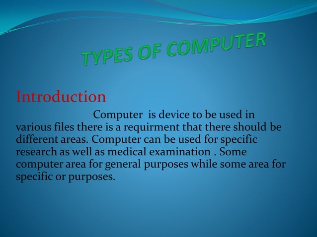 computer types | PPTX