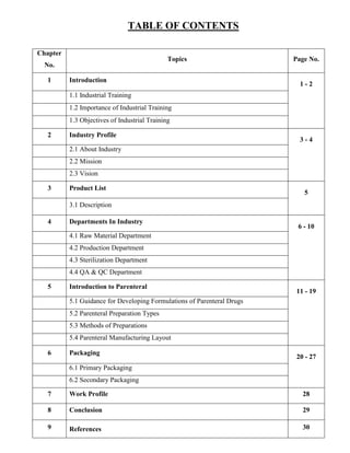 Industrial Training Report- AKTU Industrial Training Report | DOCX