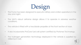 Avinc puma ae, usa unmanned aerial vehicle(uav) | PPT | Free Download