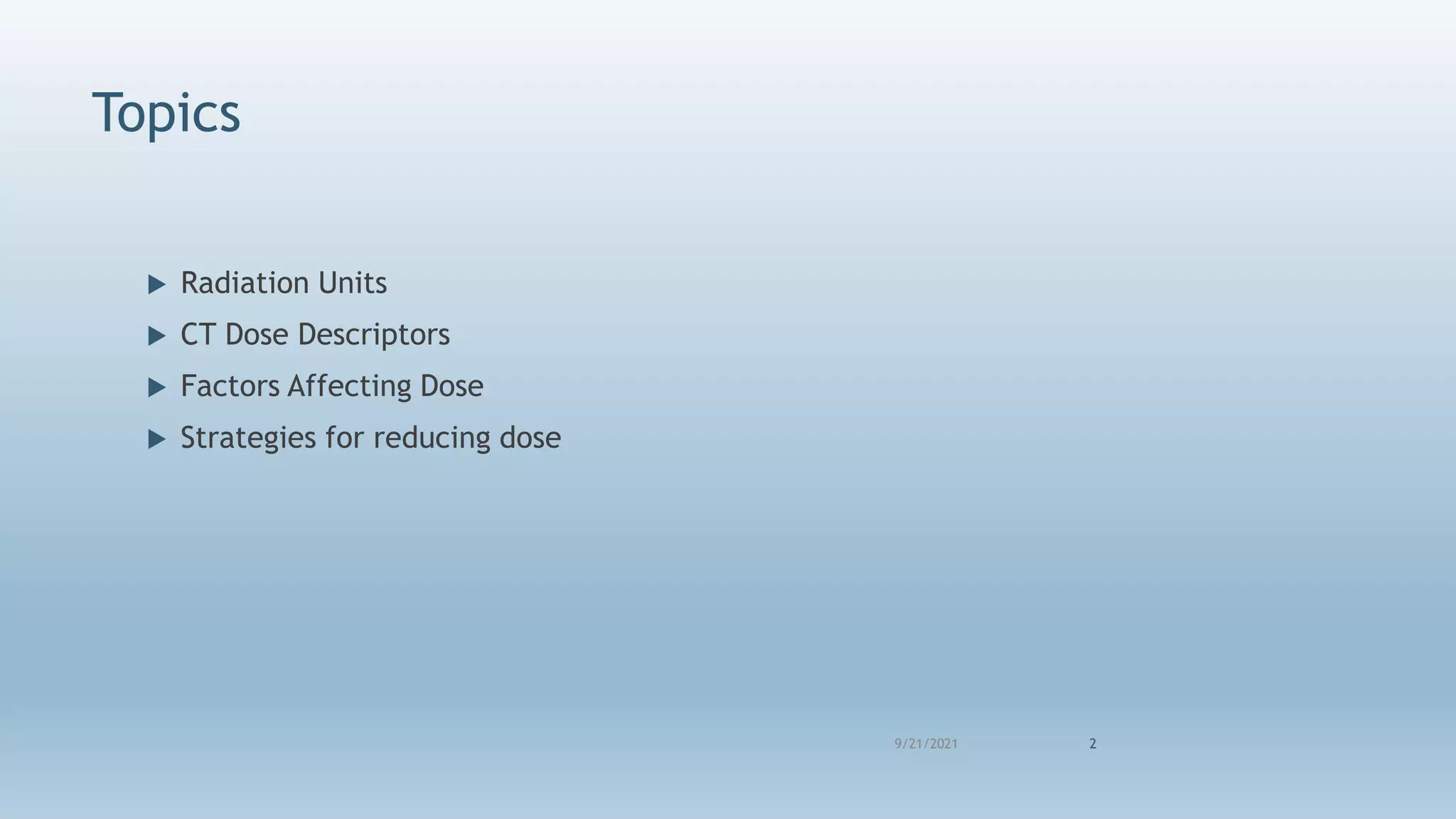 CT radiation dose concepts and radiation dose optimization- Avinesh ...