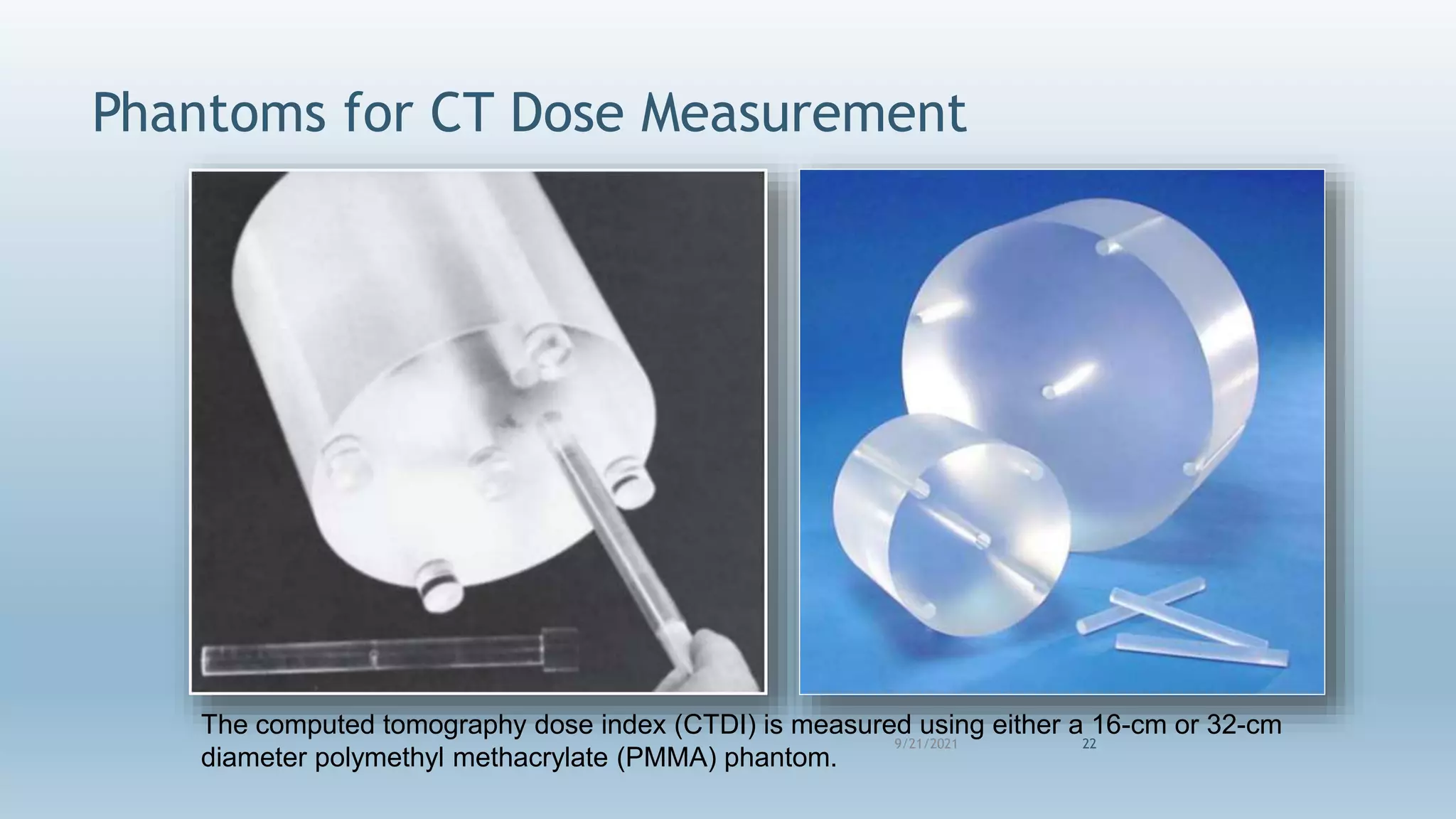 CT radiation dose concepts and radiation dose optimization- Avinesh ...