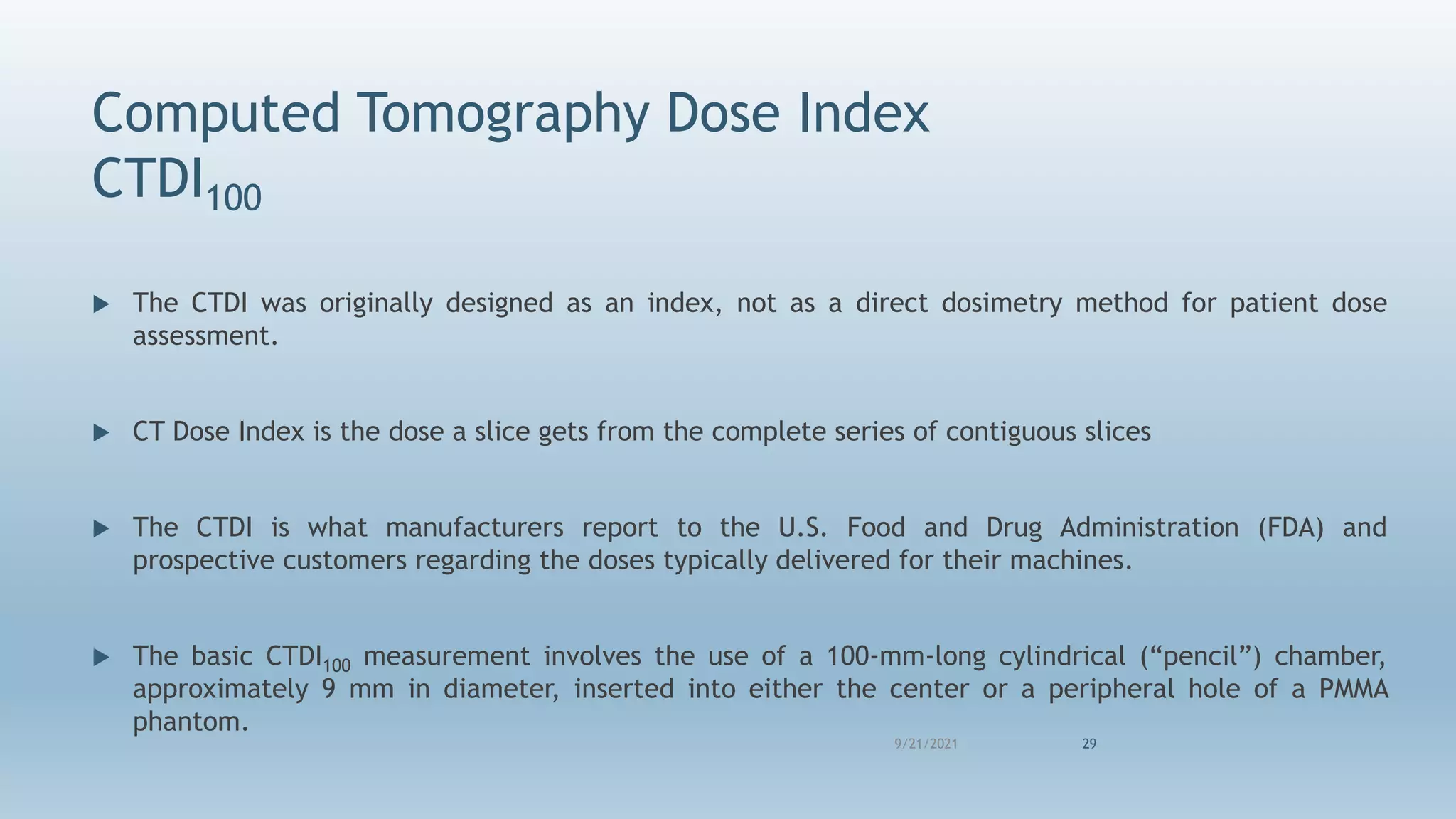 CT radiation dose concepts and radiation dose optimization- Avinesh ...