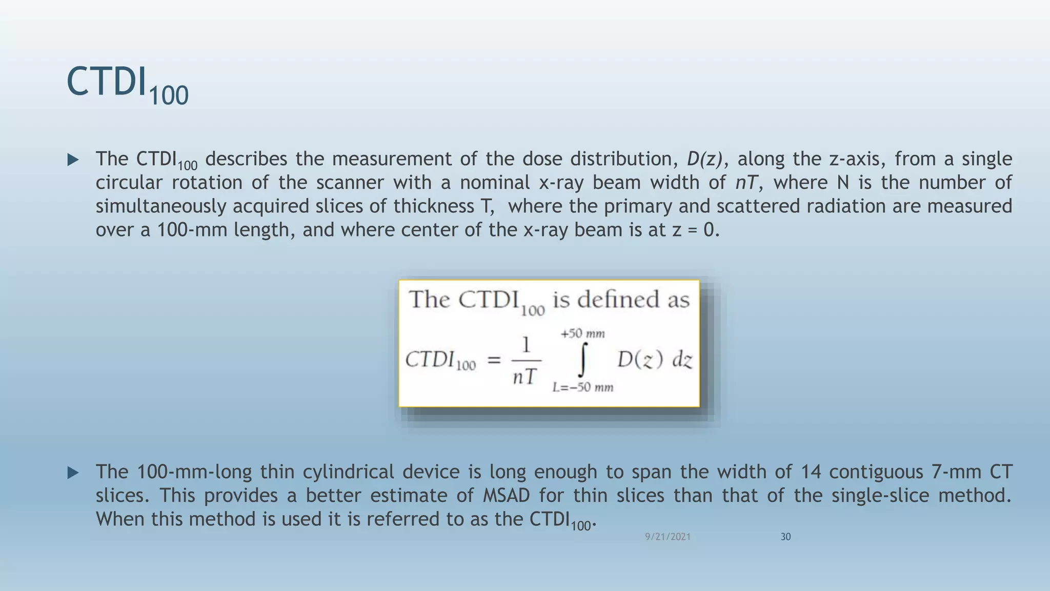 CT radiation dose concepts and radiation dose optimization- Avinesh ...