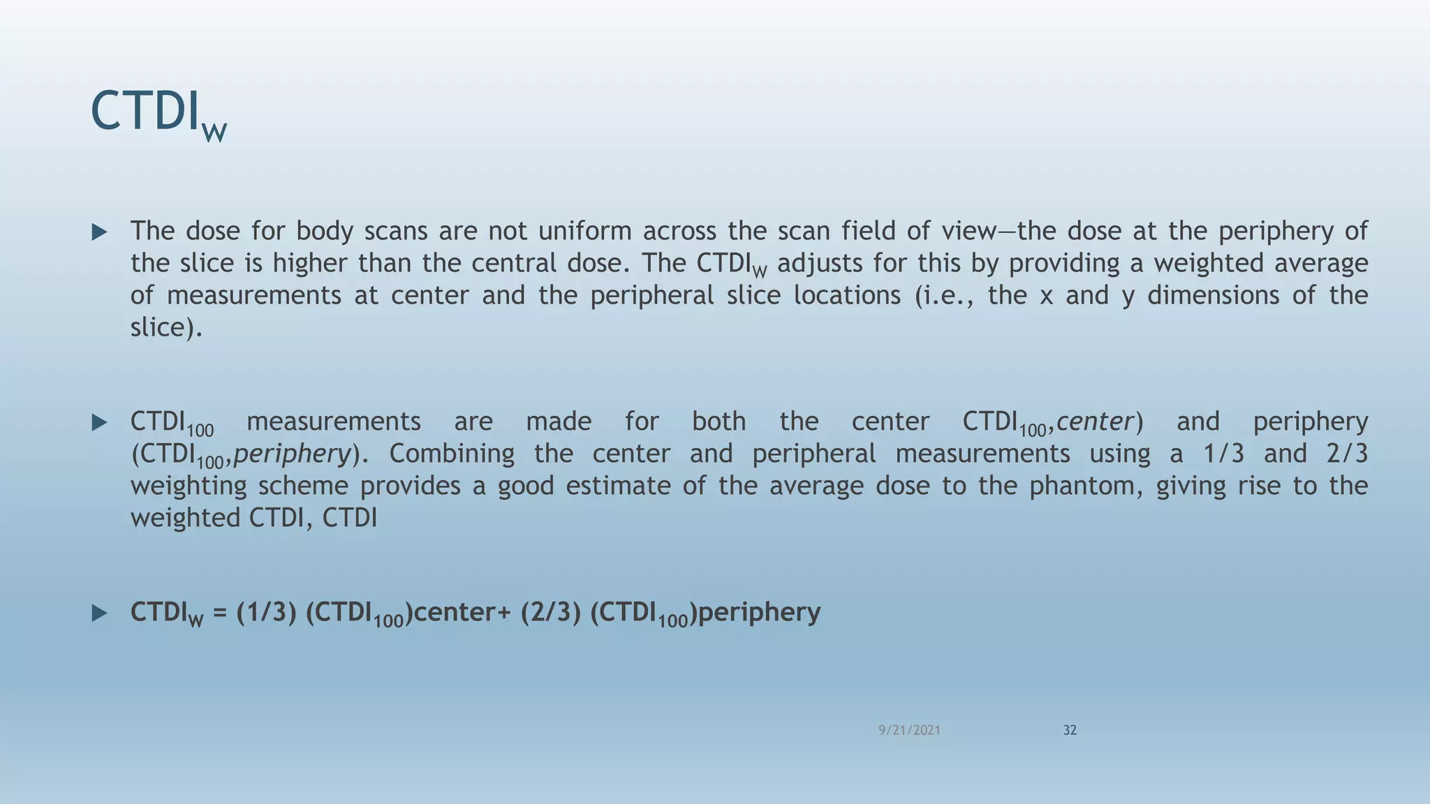CT radiation dose concepts and radiation dose optimization- Avinesh ...