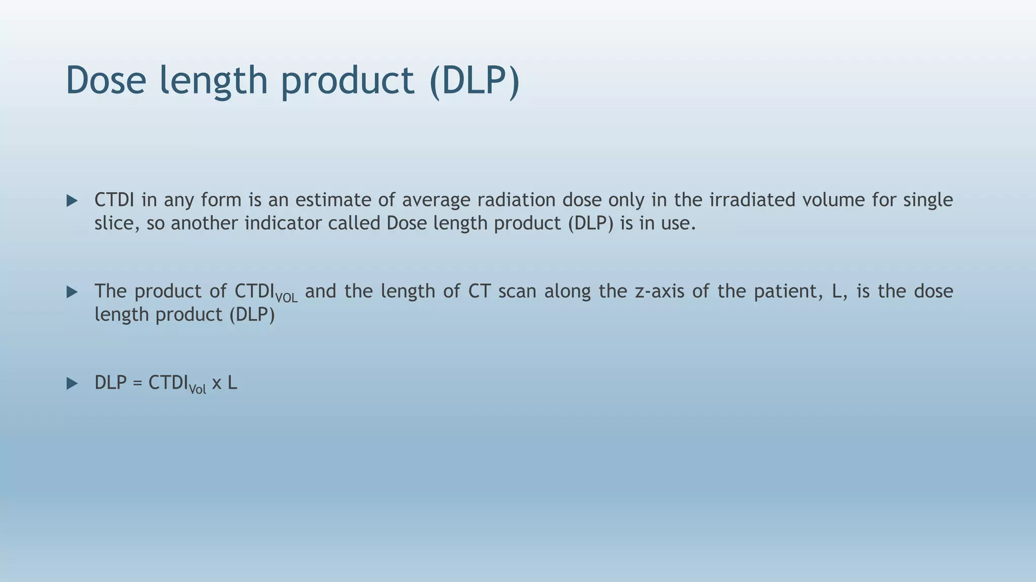 CT radiation dose concepts and radiation dose optimization- Avinesh ...