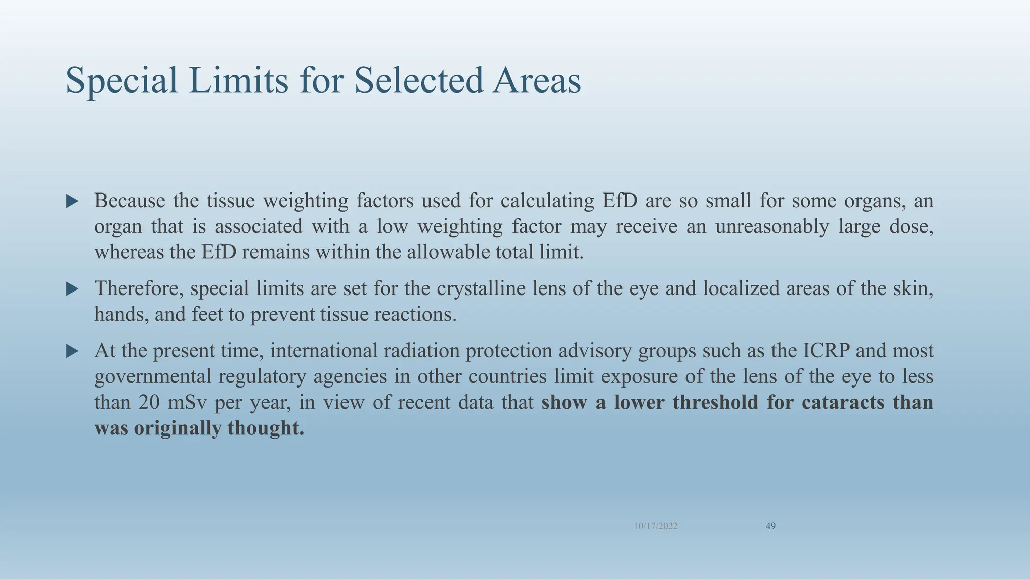 Radiation Dose Units and Dose Limits- Avinesh Shrestha | PDF