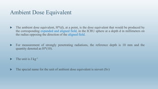Radiation Dose Units and Dose Limits- Avinesh Shrestha | PDF