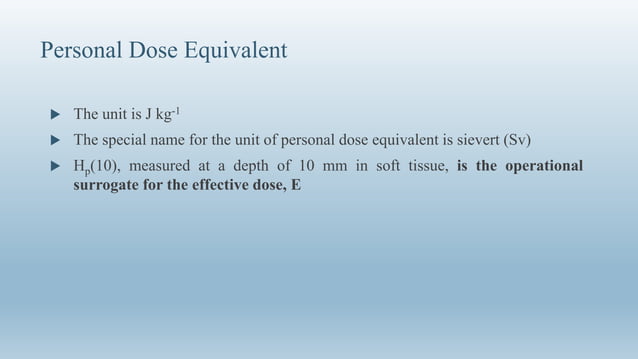 Radiation Dose Units and Dose Limits- Avinesh Shrestha | PDF | Cancer ...