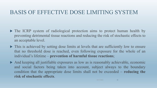 Radiation Dose Units and Dose Limits- Avinesh Shrestha | PDF | Cancer ...