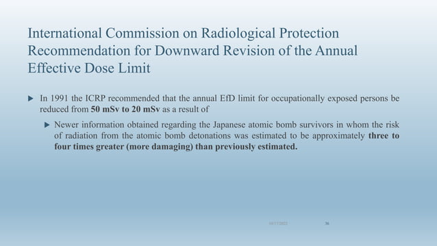 Radiation Dose Units and Dose Limits- Avinesh Shrestha | PDF | Cancer ...