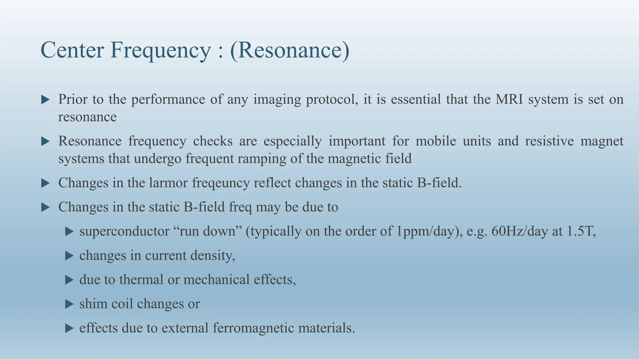 Quality Control in MRI- Avinesh Shrestha | PDF