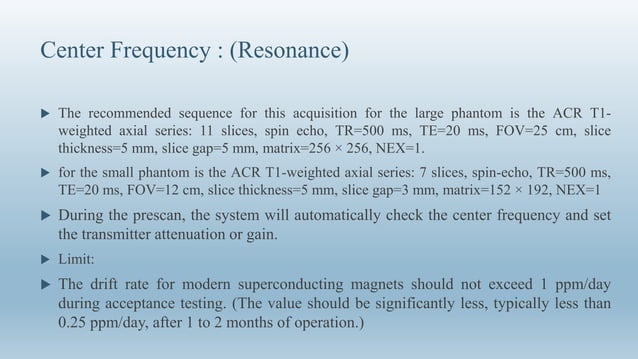 Quality Control in MRI- Avinesh Shrestha | PDF