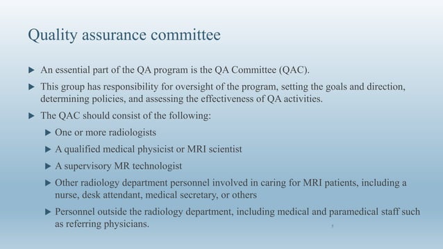 Quality Control in MRI- Avinesh Shrestha | PDF