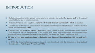 Principle of Radiation Protection- Avinesh Shrestha | PPTX