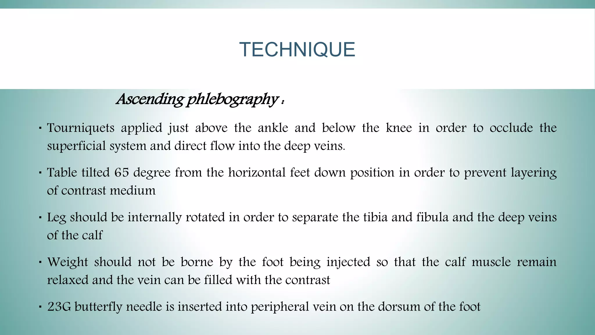 Venography/ Phlebography- Avinesh Shrestha | PPTX