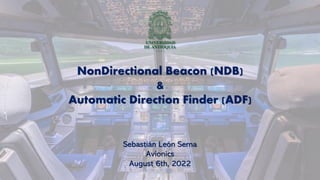 Aviónica - NDB ADF | PDF