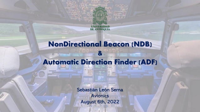 Aviónica - NDB ADF | PDF