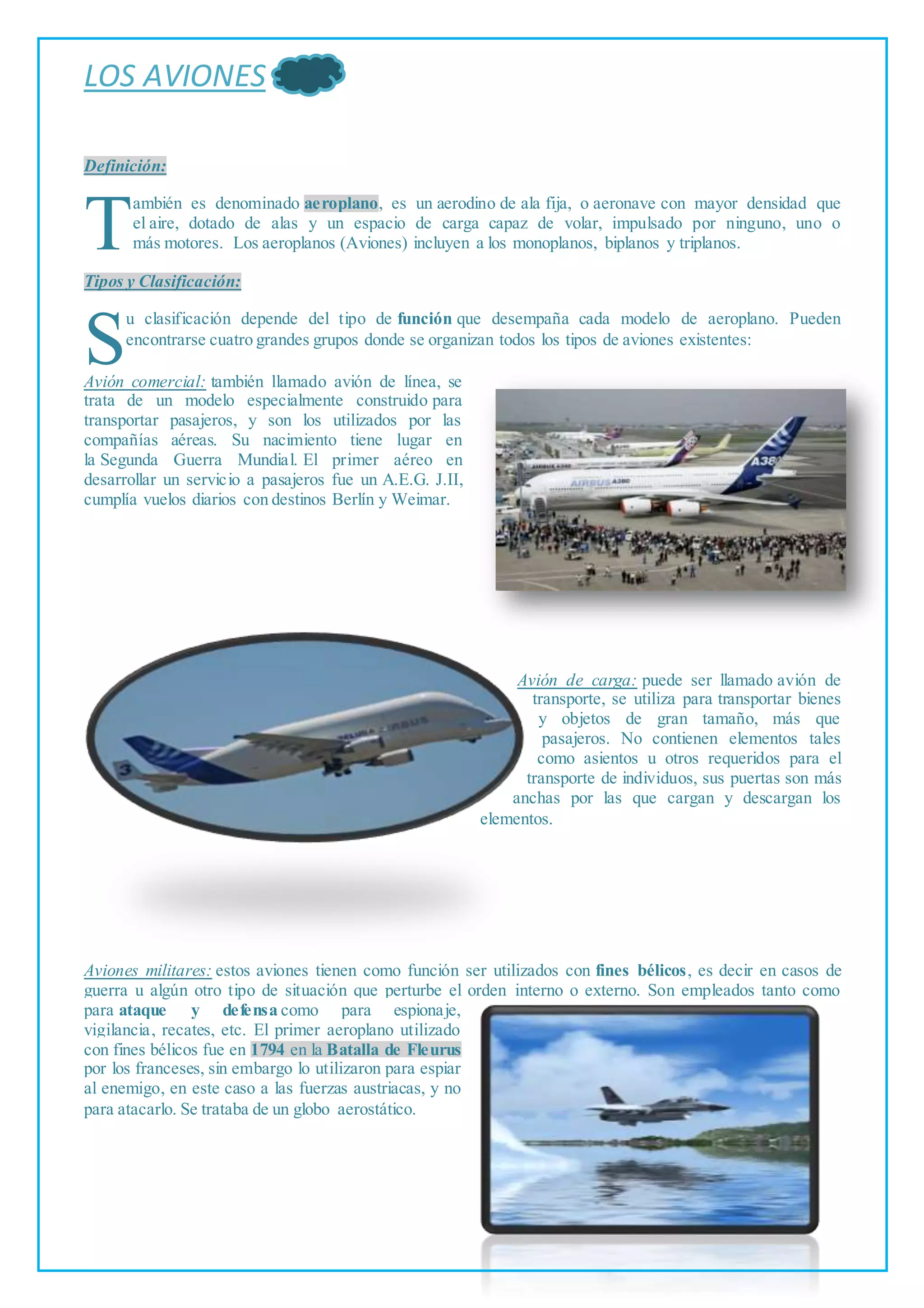 aviones | PDF