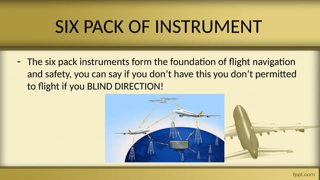 Avionic Instrument History power point.pptx | Air Travel | Travel Type