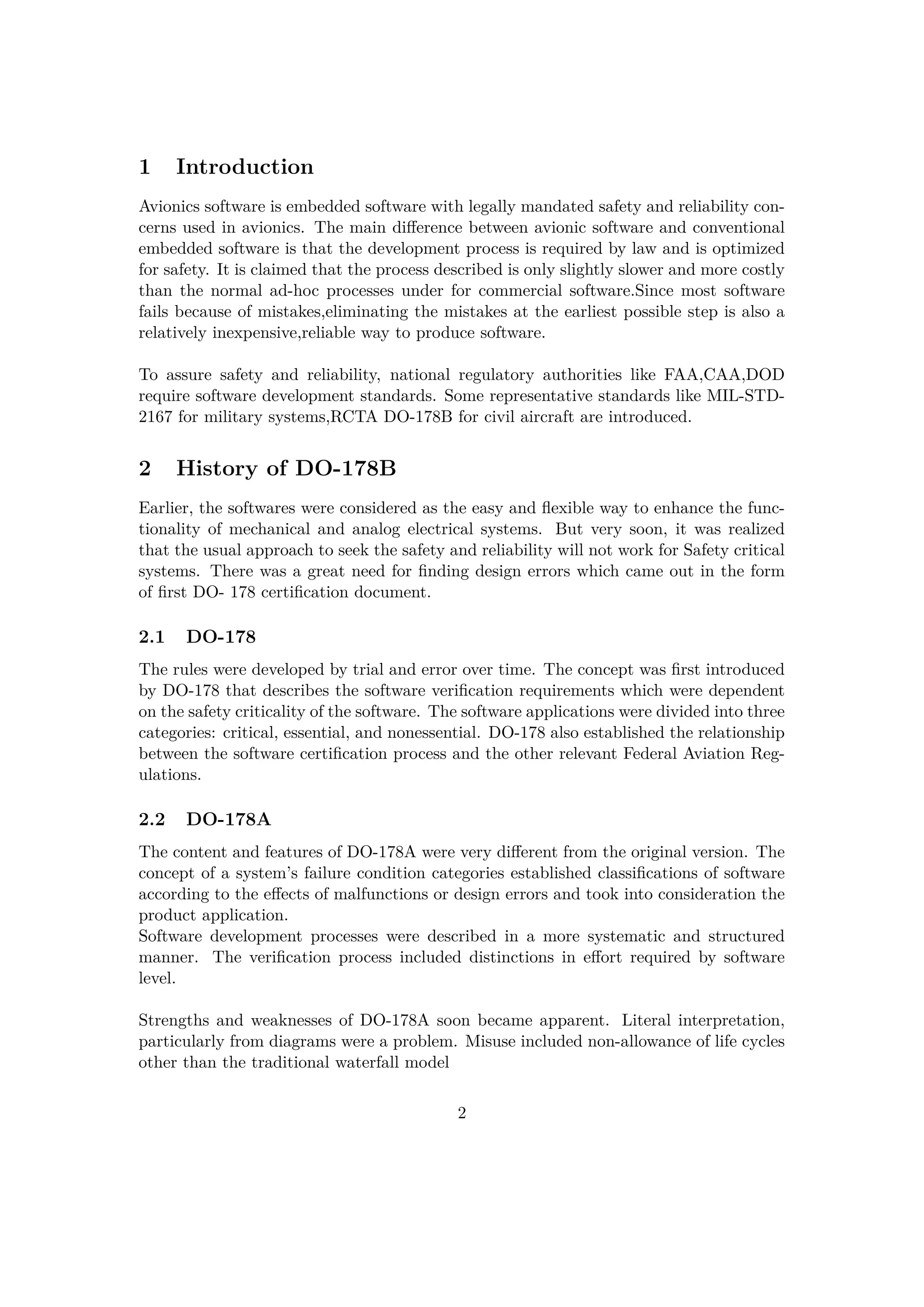 Avionics Software Standards Pdf