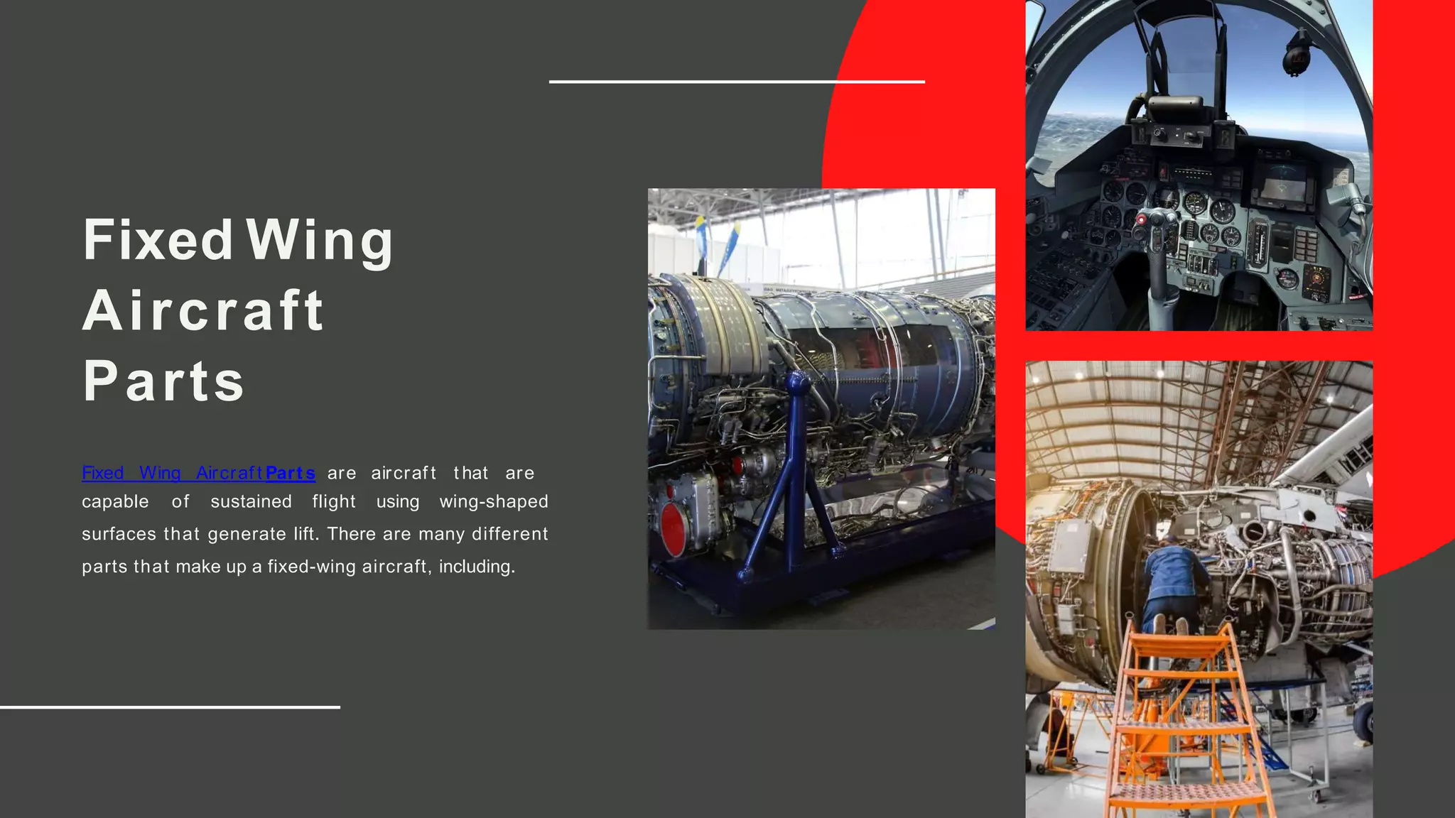 Avionics And Electronic Components and Fixed Wing Aircraft Parts.pptx