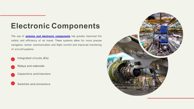 Avionics And Electronic Components and Fixed Wing Aircraft Parts.pptx