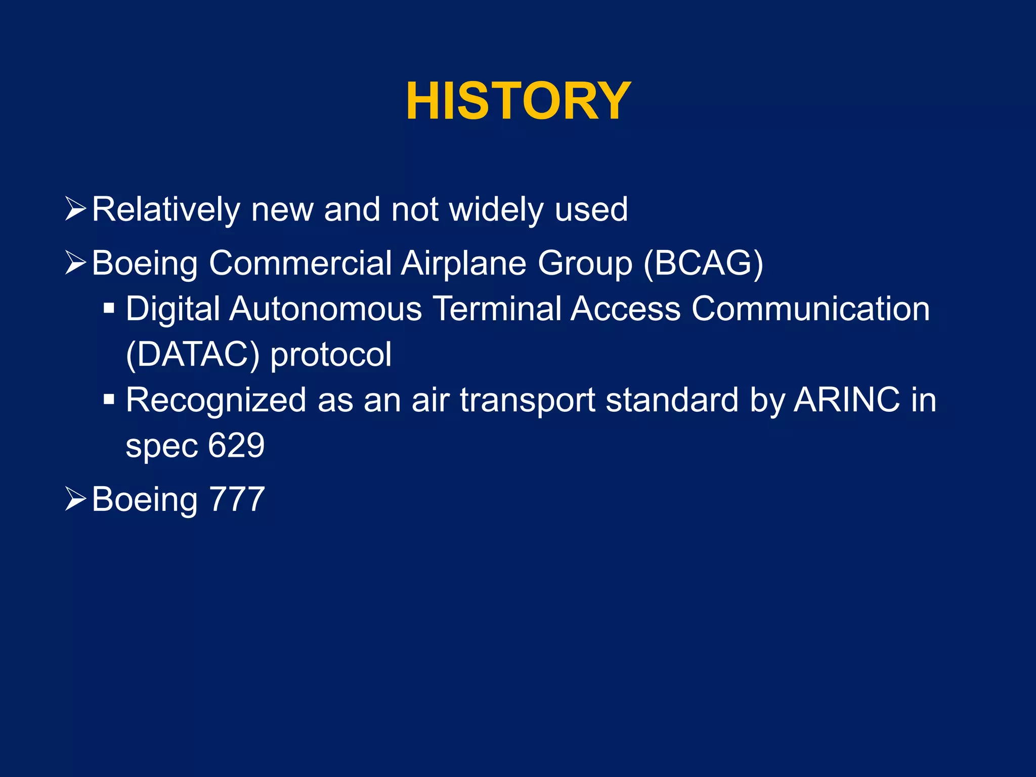 Avionics buses | PPTX
