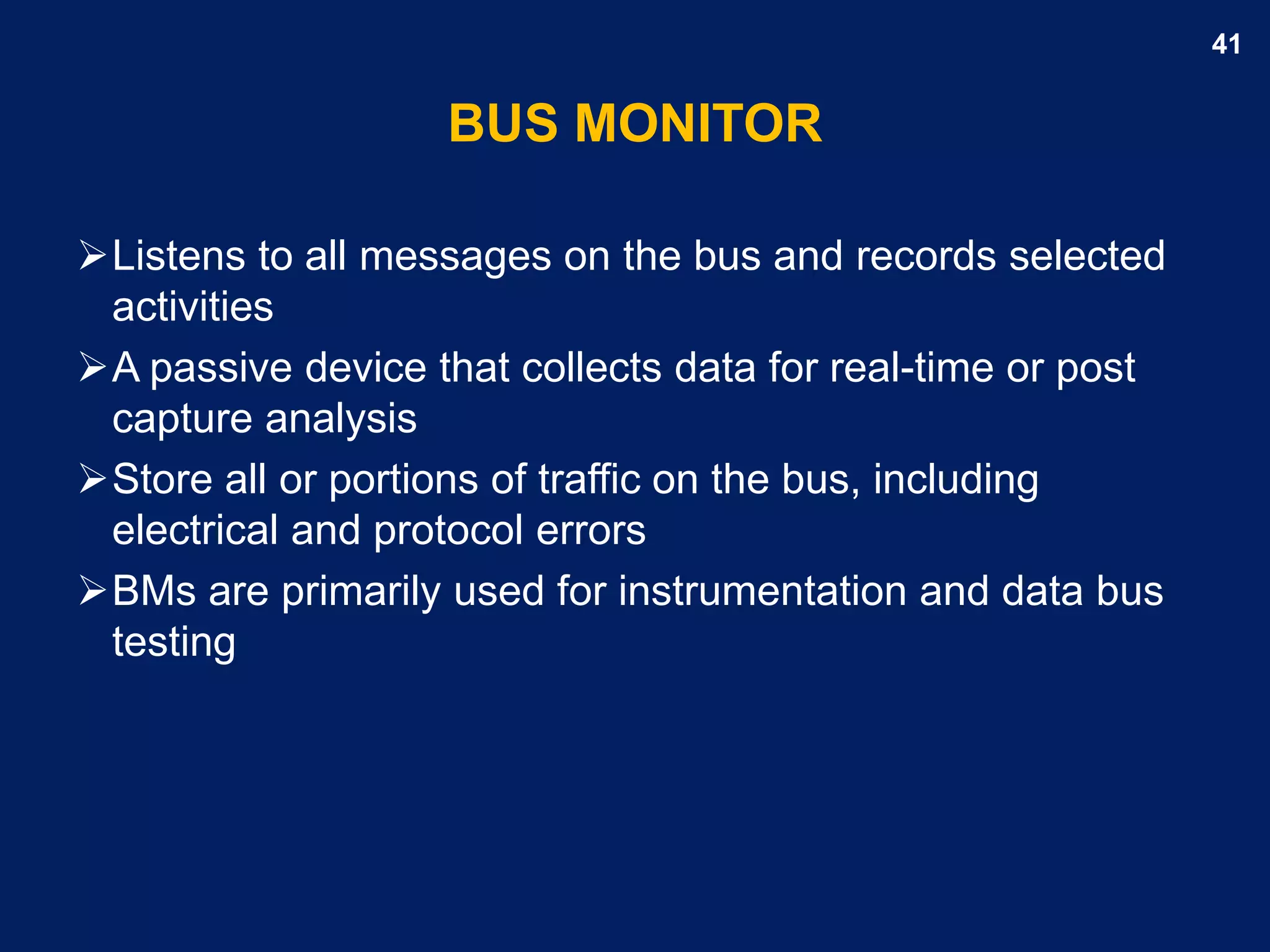 Avionics buses | PPTX