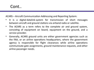 Comprehensive Overview of Communication Systems in Aviation | PPTX