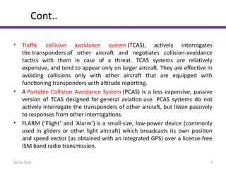 Comprehensive Overview of Aircraft Collision Avoidance and Weather ...