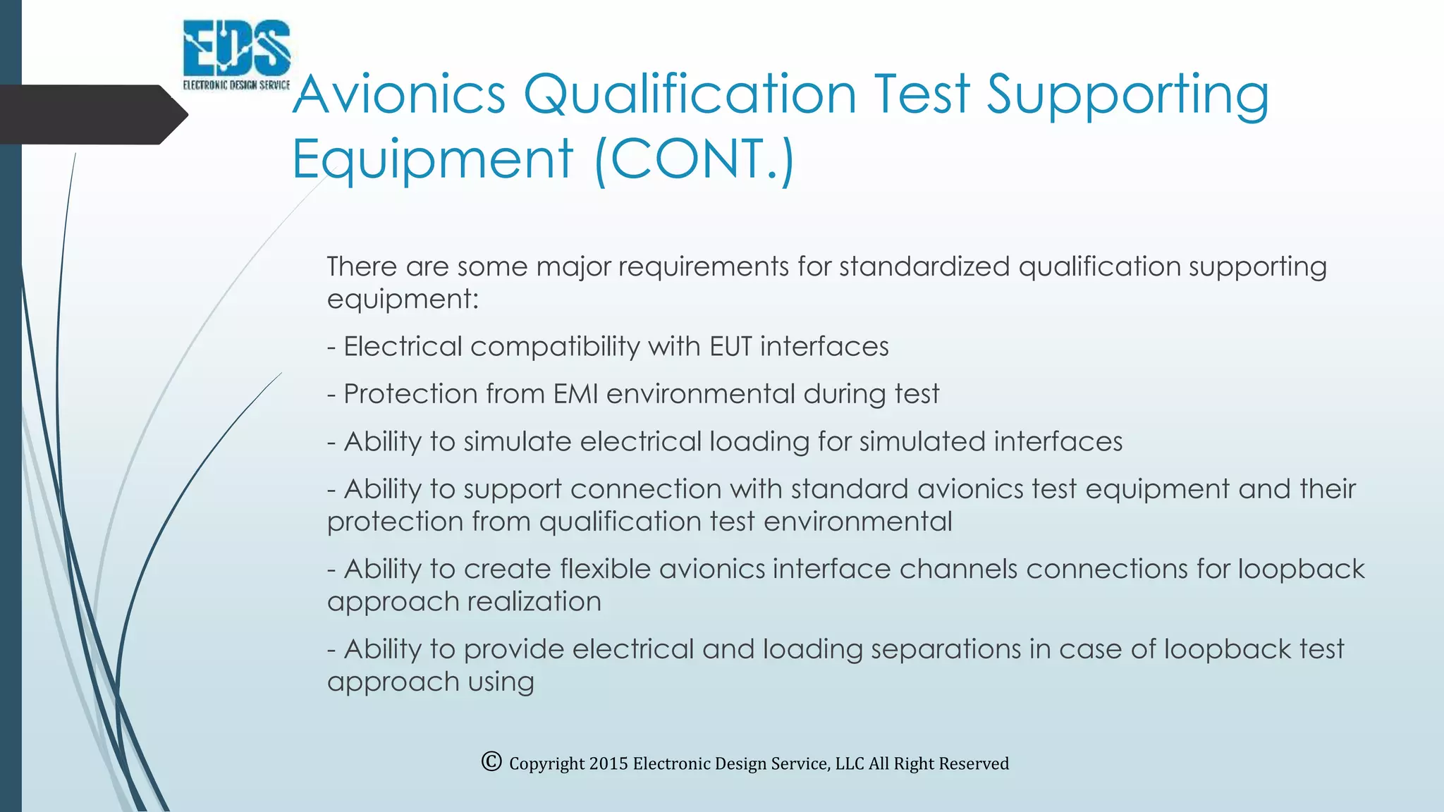 Avionics qualification test cards | PPTX