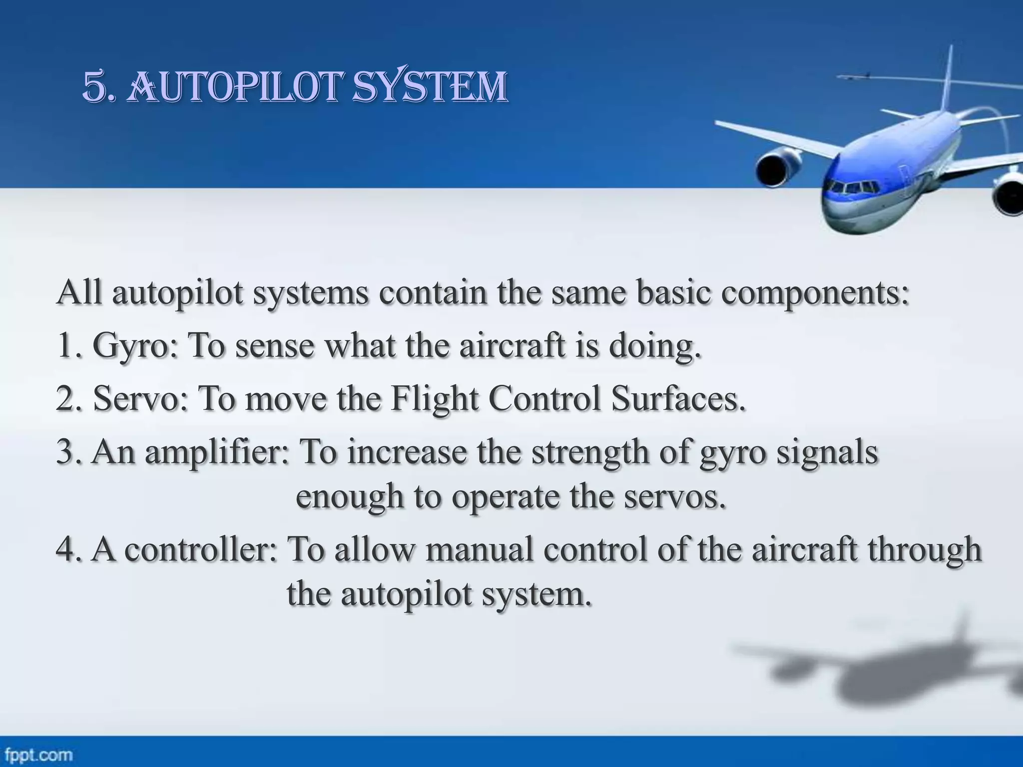 Avionics Systems Instruments Pptx 3179