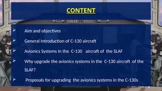 AVIONICS SYSTEMS IN THE C-130 AIRCRAFT.pptx