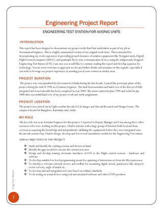 Avionics Test Station Setup | PDF