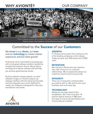 Avionté software | PDF