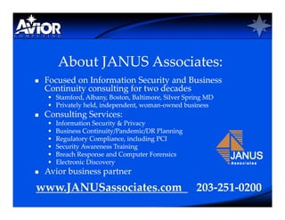 Avior Healthcare Security Compliance Webcast Final1 | PDF